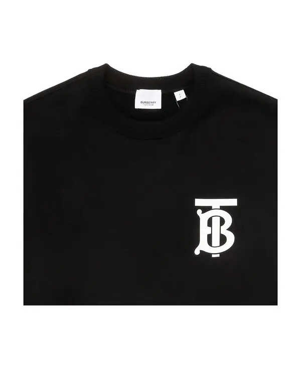 Burberry Monogram Logo Cotton Sweatshirt