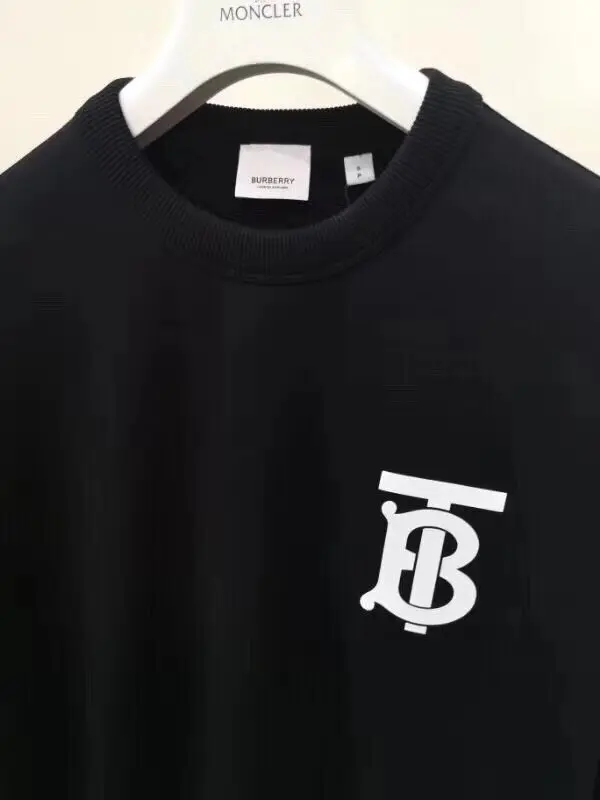 Burberry Monogram Logo Cotton Sweatshirt