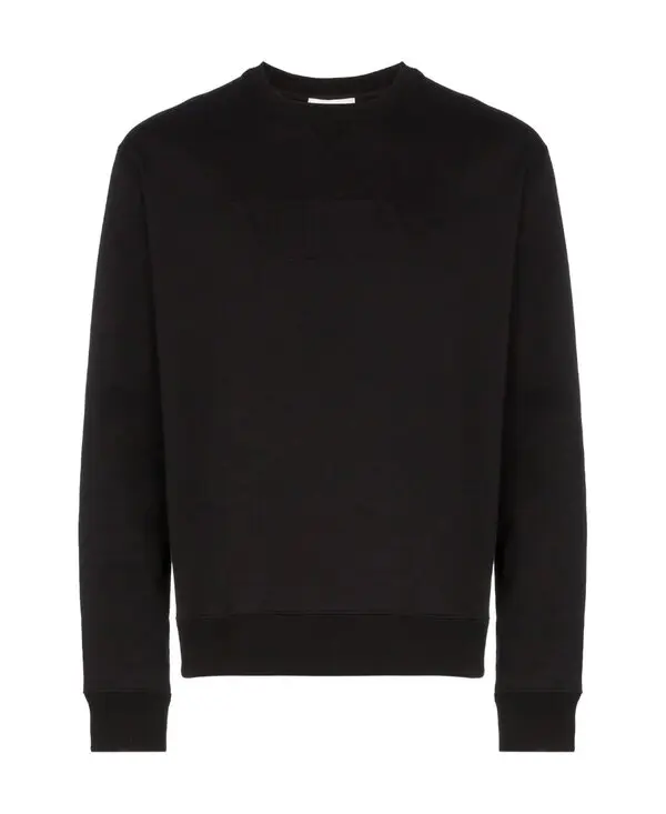 Valentino Garavani Logo Embossed Cotton Sweatshirt