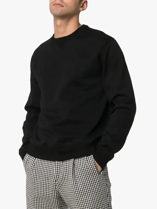 Valentino Garavani Logo Embossed Cotton Sweatshirt