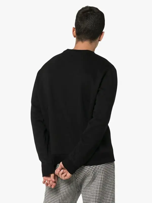 Valentino Garavani Logo Embossed Cotton Sweatshirt