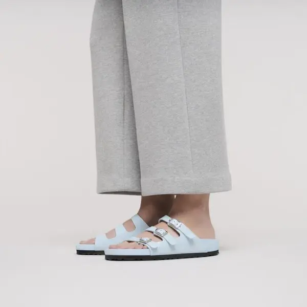 BIRKENSTOCK Florida Fresh Slides - Light Blue