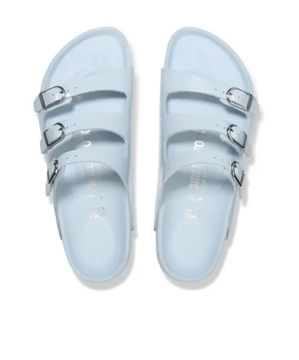 BIRKENSTOCK Florida Fresh Slides - Light Blue