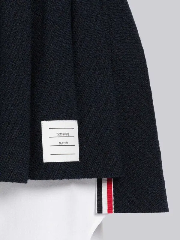 Thom Browne Pleated High-low Skirt