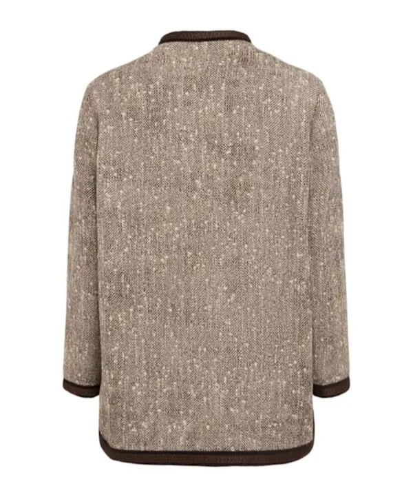 Valentino Garavani Wool Chevron Jacket