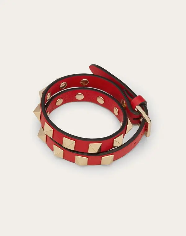 Valentino Garavani Rockstud Double-wrap Bracelet