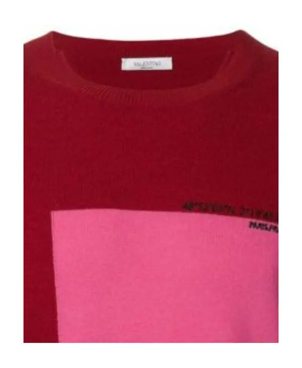 Valentino Garavani Logo Knit Pullover
