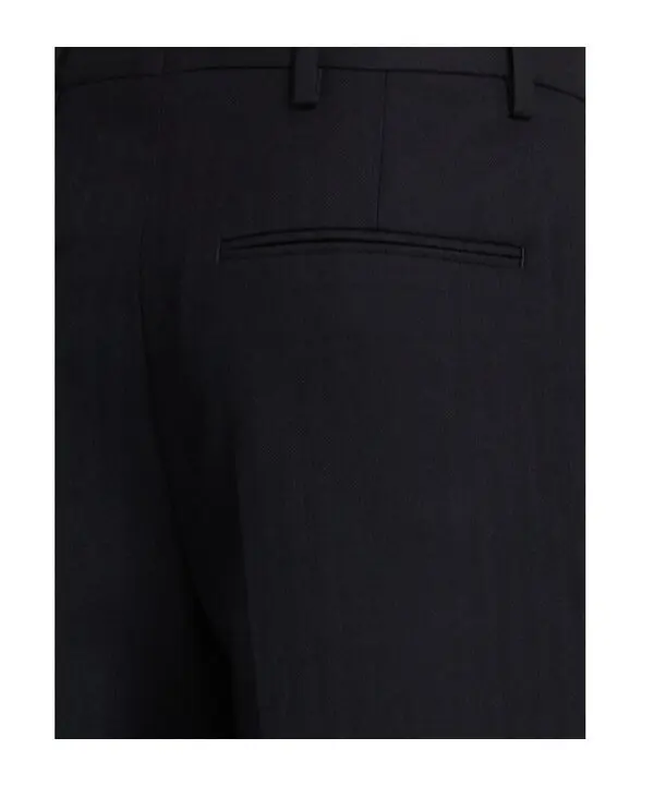 Dries Van Noten Portias Wide Leg Wool Pants