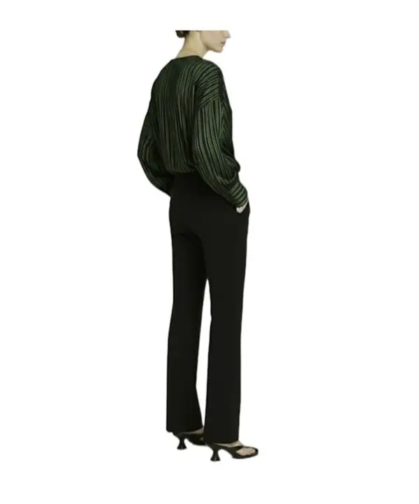 Dries Van Noten Portias Wide Leg Wool Pants