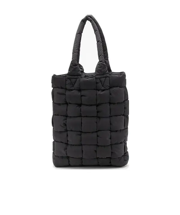 Bottega Veneta Padded Tote Bag - Black
