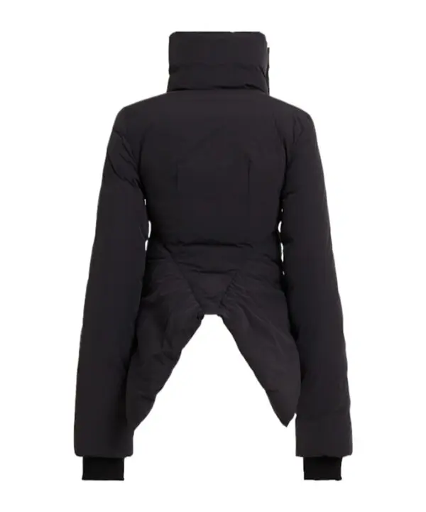 Rick Owens Naska High Neck Matte Nylon Down Jacket