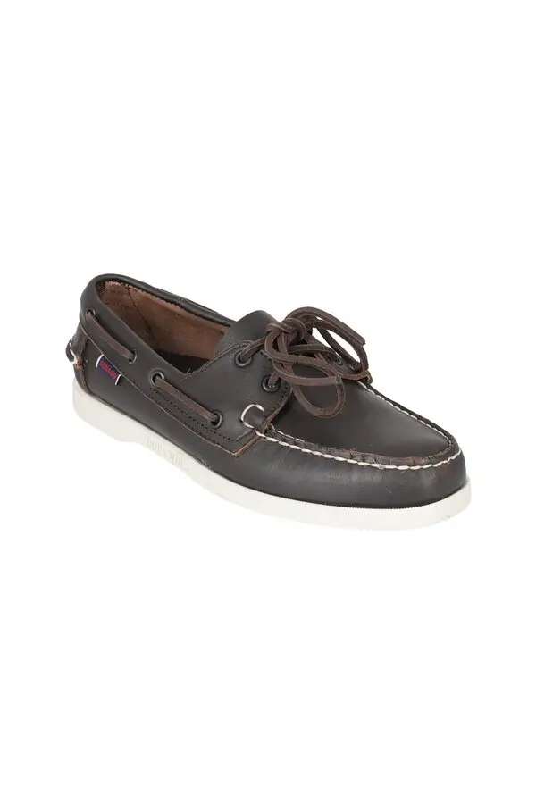 SEBAGO Portland Lace-up Boat Shoes - Black