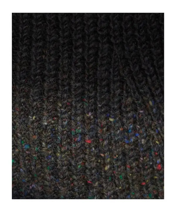 Sacai Garment Dyed Wool Knit Zip-up Cardigan