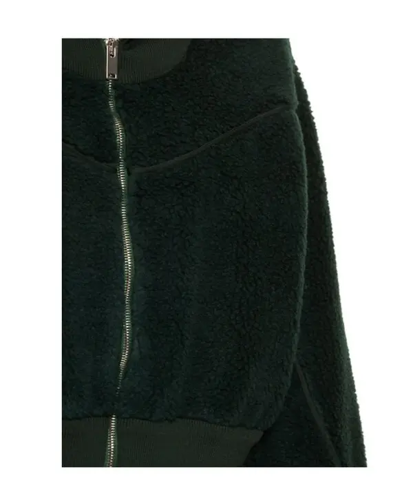 Stella McCartney Teddy Zip Up Cardigan Sweater
