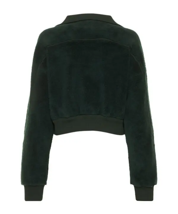 Stella McCartney Teddy Zip Up Cardigan Sweater