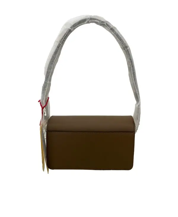 Marni Trunk Foldover Top Shoulder Bag