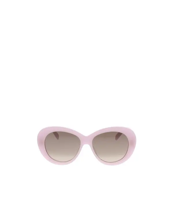 Celine Full Frame Oval Sunglasses - Nude