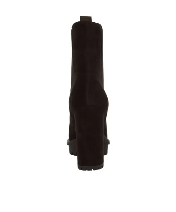 GIANVITO ROSSI High-heeled Round-toe Boots - Mocha
