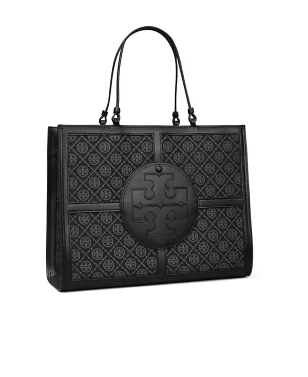 Tory Burch Ella Monogram Shopper Bag