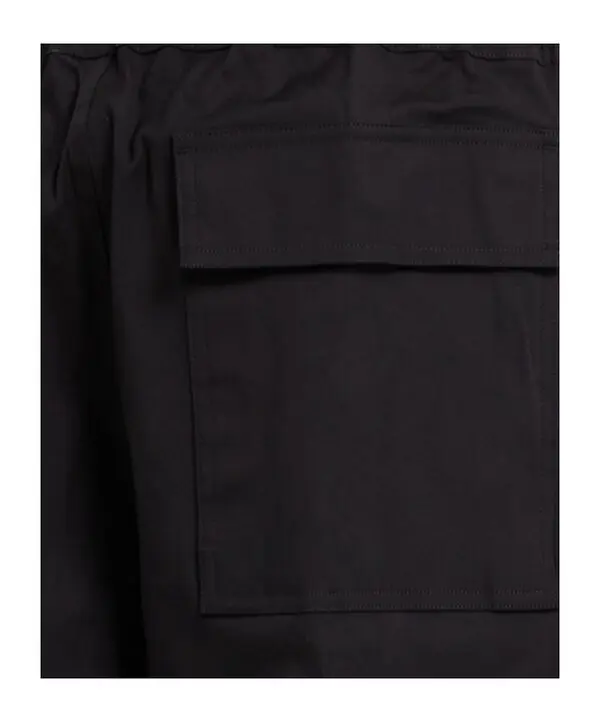 Rick Owens Dietrich Drawstring Cotton Pants - Black