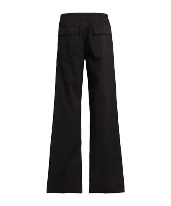 Rick Owens Dietrich Drawstring Cotton Pants - Black