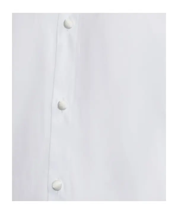 Balmain Covered Cotton Satin Shirt