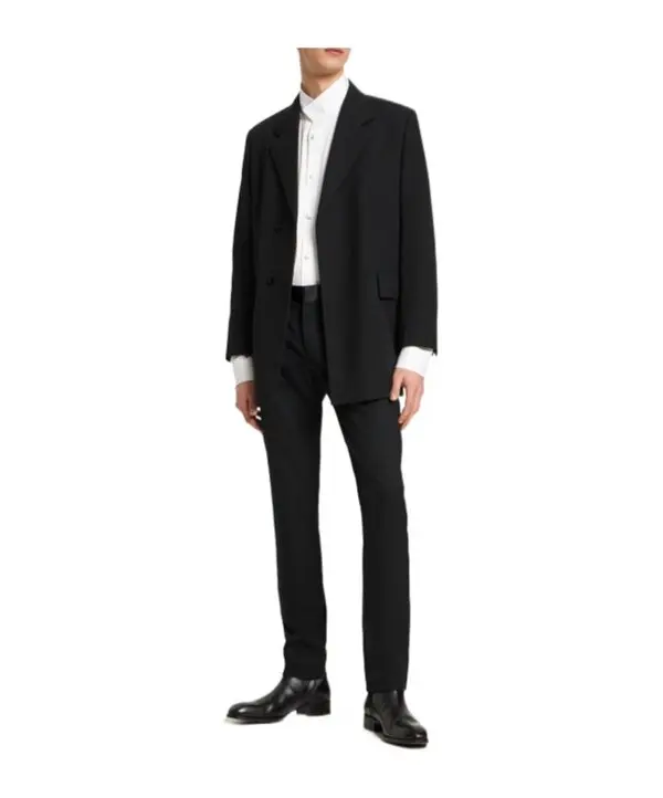 Balmain Covered Cotton Satin Shirt