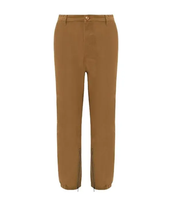Gucci Web Straight-leg Trousers With Side Stripe Detail