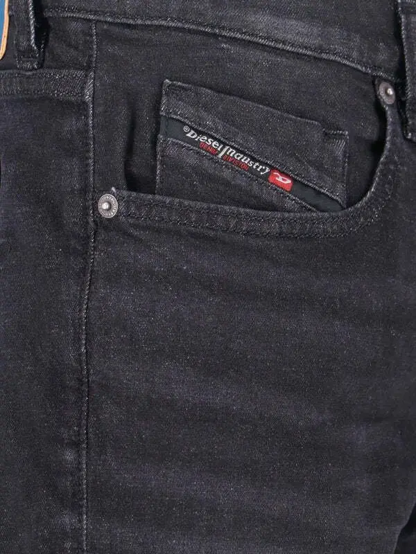 DIESEL® Logo Plaque Jeans