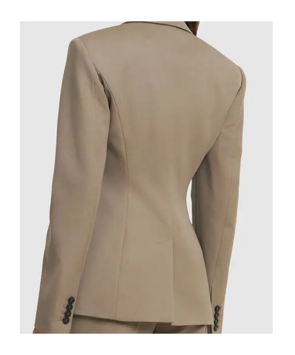 Attico Single-breasted Suit Coat