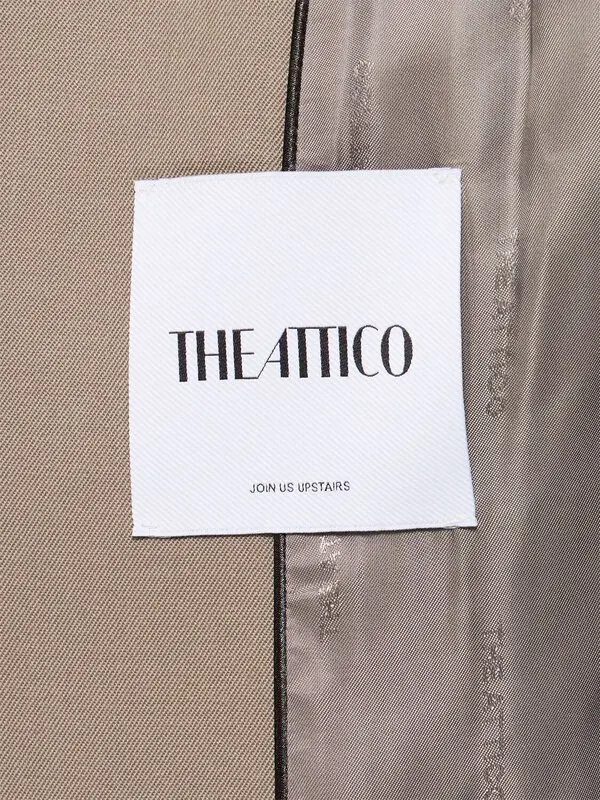 Attico Single-breasted Suit Coat