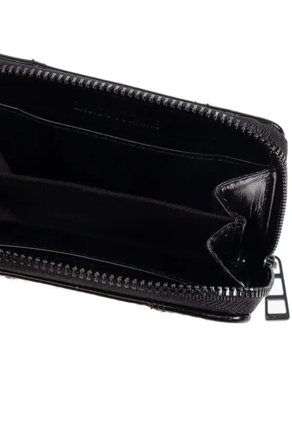 Zadig&Voltaire Voltaire Logo Plaque Wallet