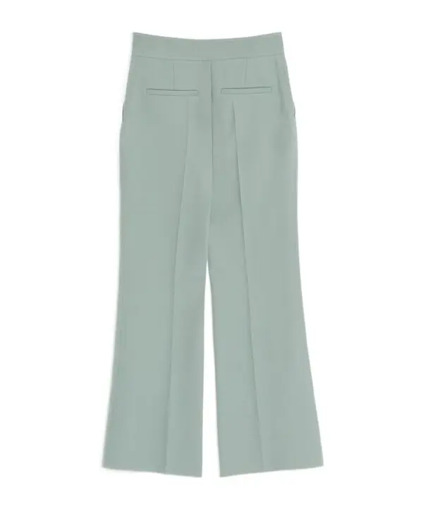 Valentino Garavani Light Diagonal Wool Trousers