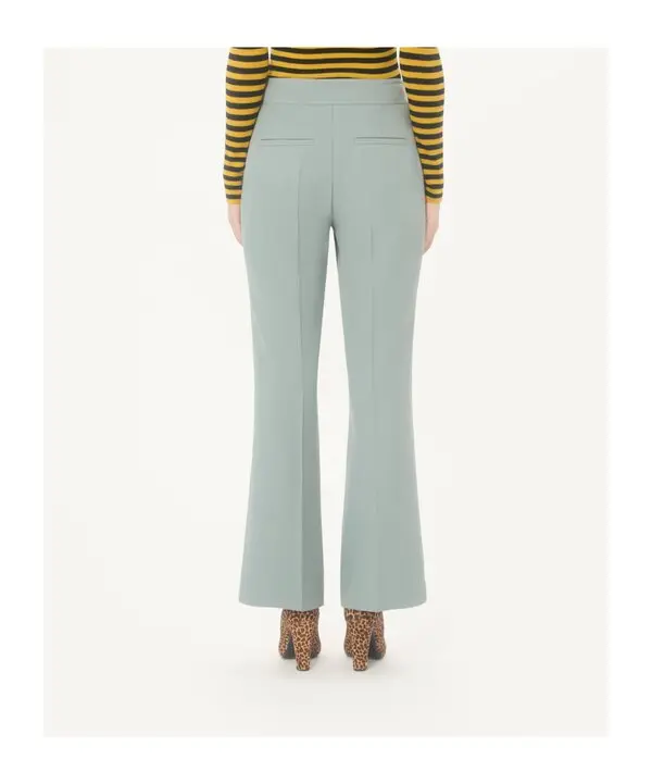 Valentino Garavani Light Diagonal Wool Trousers