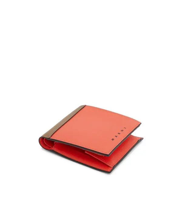Marni Logo Detailed Bi-fold Wallet