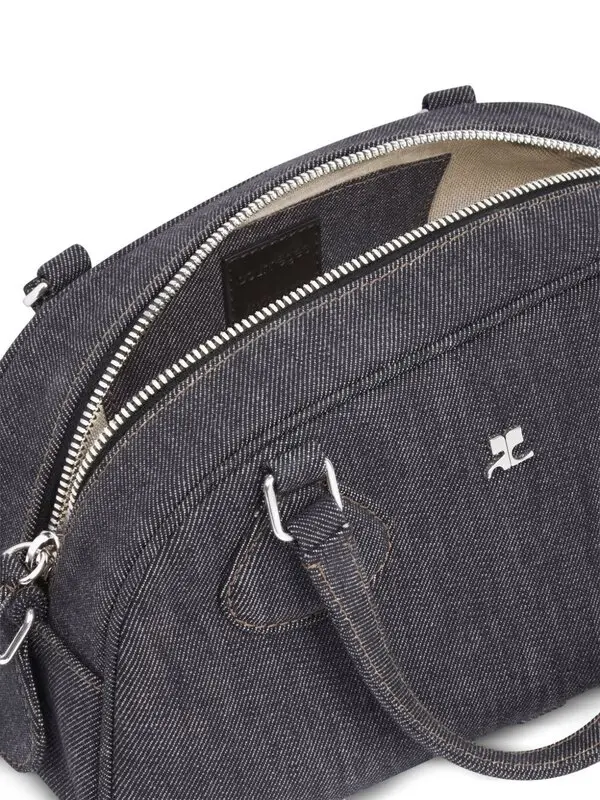 COURREGES Friday Bowling Denim Bag