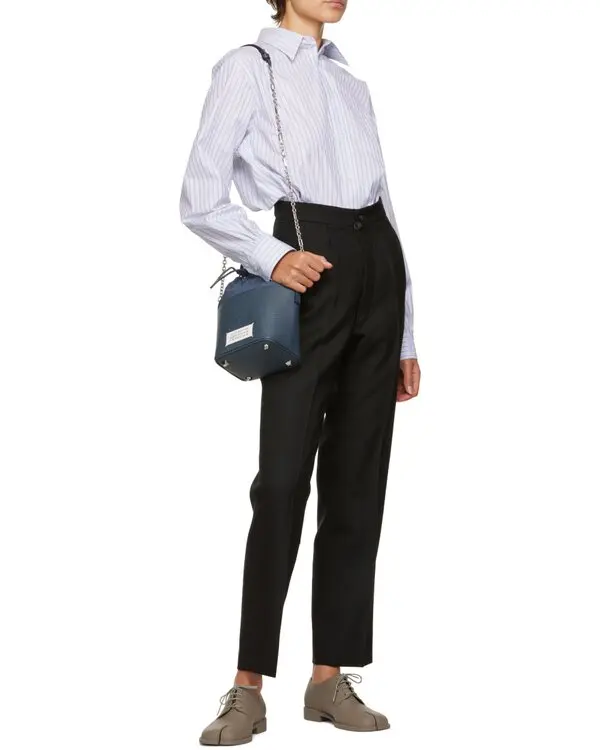 MAISON MARGIELA Wool Buckled Detailed Trousers