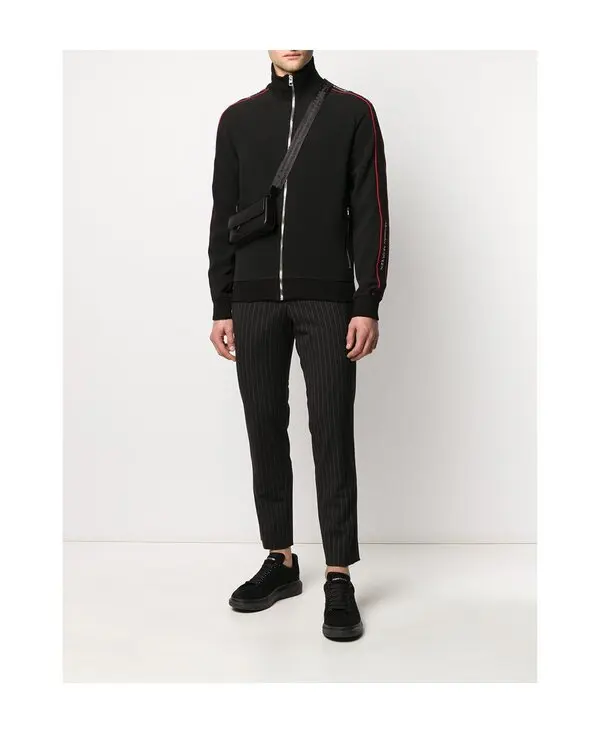Alexander McQueen Logo Tape Track Jacket