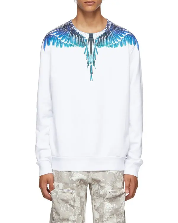 MARCELO BURLON COUNTY OF MILAN Wings Print Sweatshirt