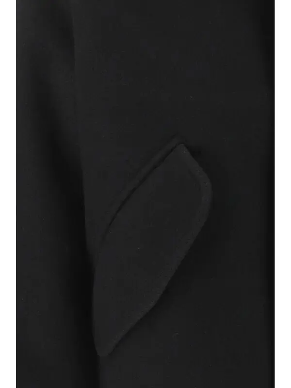 AMI Paris Straight Hem Long-sleeved Jacket