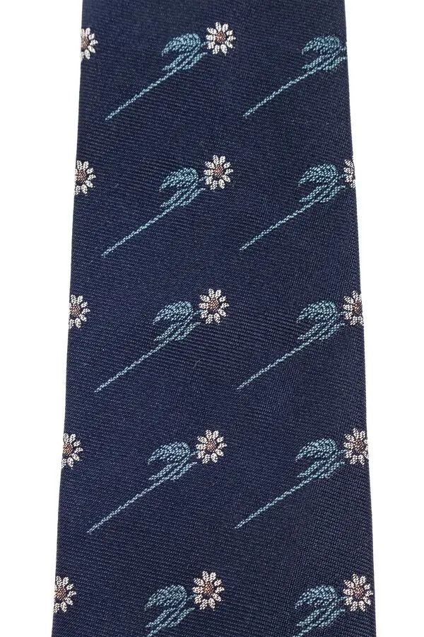 Paul Smith Floral Printed Neck Tie