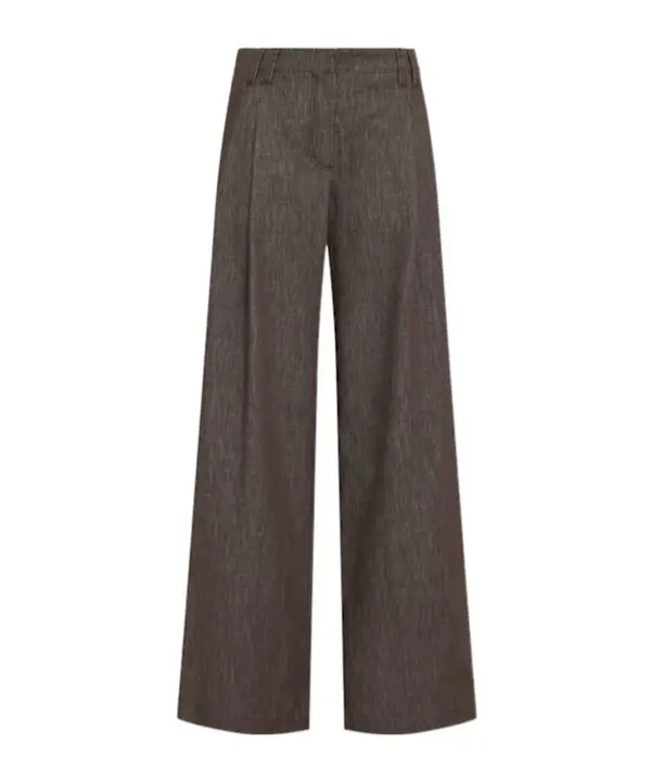 Brunello Cucinelli Wide Leg Trousers