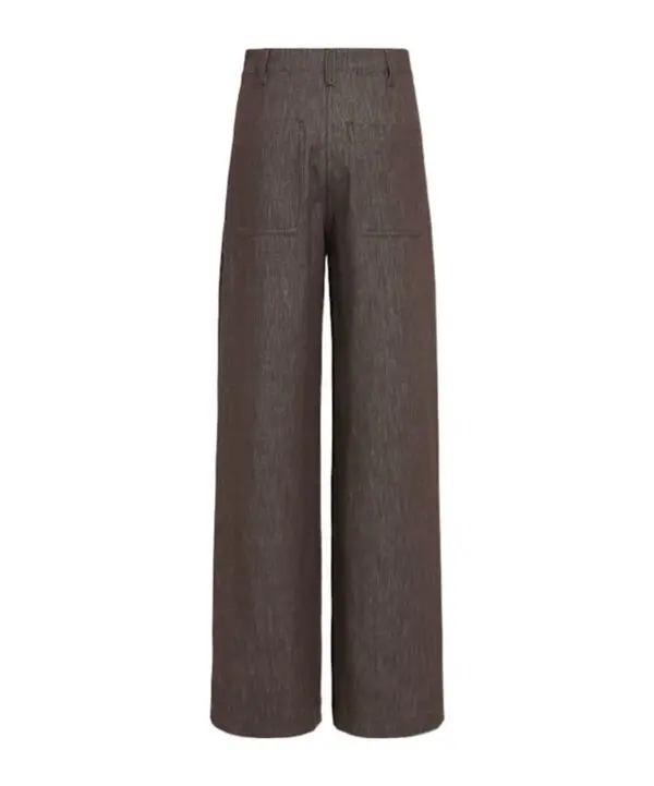 Brunello Cucinelli Wide Leg Trousers