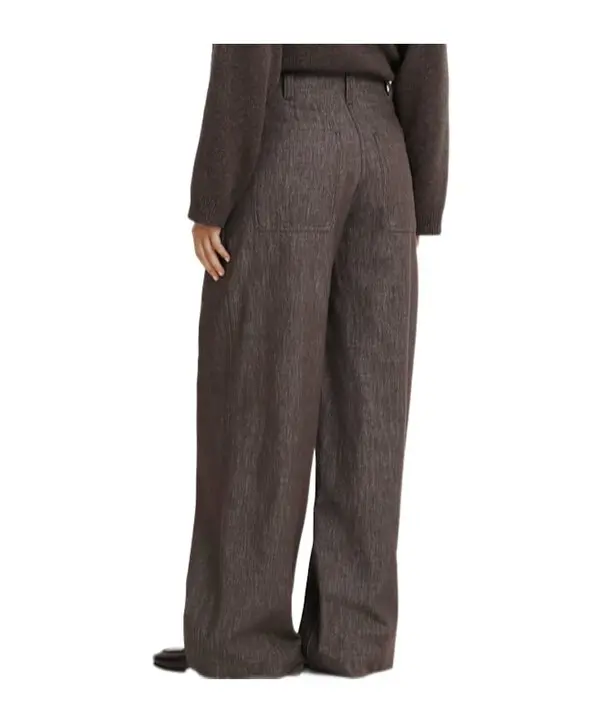 Brunello Cucinelli Wide Leg Trousers