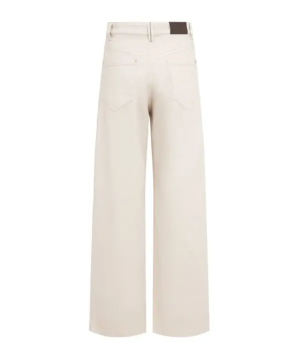 Brunello Cucinelli Wide Leg Denim Jeans