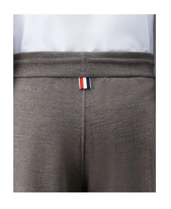 Thom Browne Four Bar Drawstring Joggers