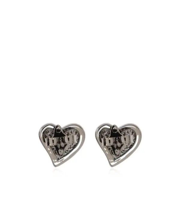 VIVIENNE WESTWOOD Heart Stud Earrings