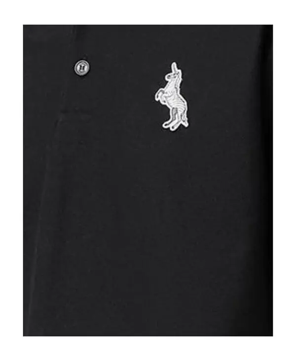 Burberry Zebra Appliqué Polo Shirt
