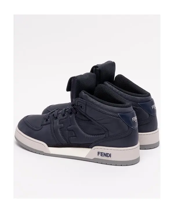 Fendi High-top Sneakers With Baguette Pockets