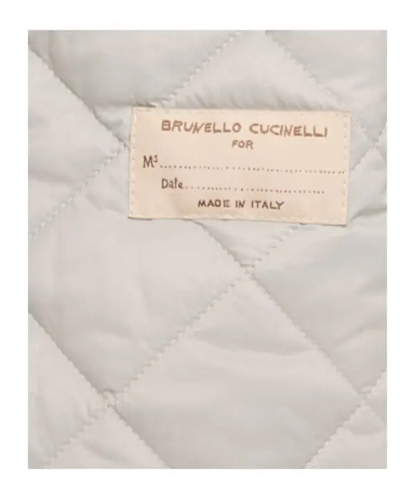 Brunello Cucinelli Cotton Blend Canvas Jacket With Snap Button And Concealed Zip Closure - Green